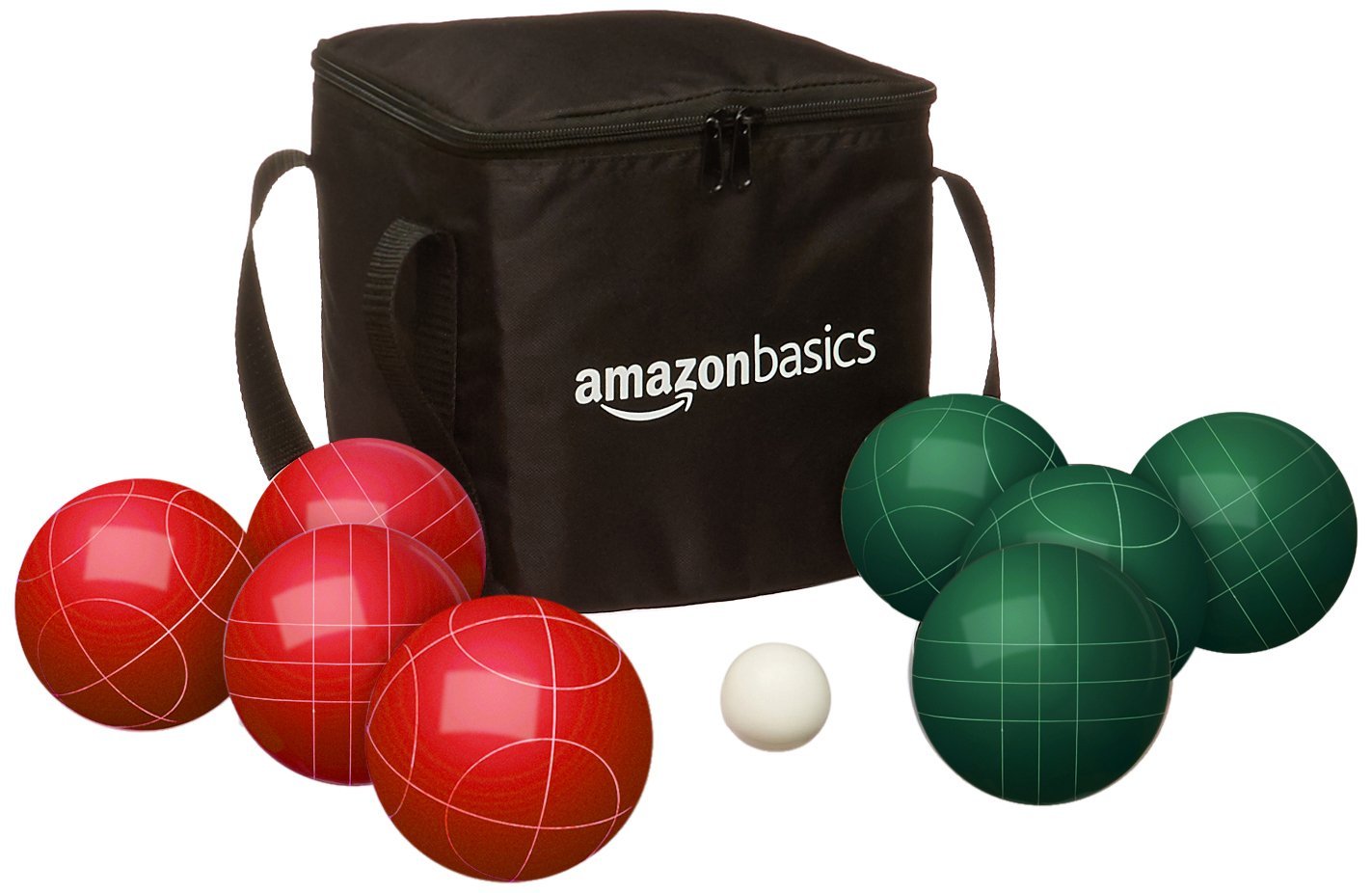 AmazonBasics Bocce Ball Set with Soft Carry Case – Yo Mind